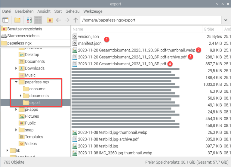 Paperless-ngx, Teil 8: Exportfunktion nutzen - Digital Cleaning