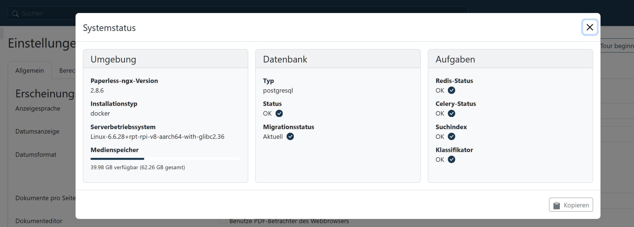 Paperless-ngx, Teil 16: Dashboard, smarte Widgets und erweiterte ...