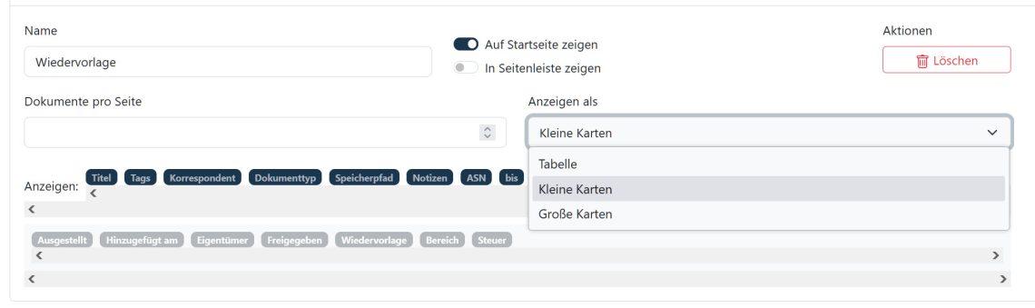 Paperless-ngx, Teil 16: Dashboard, smarte Widgets und erweiterte ...
