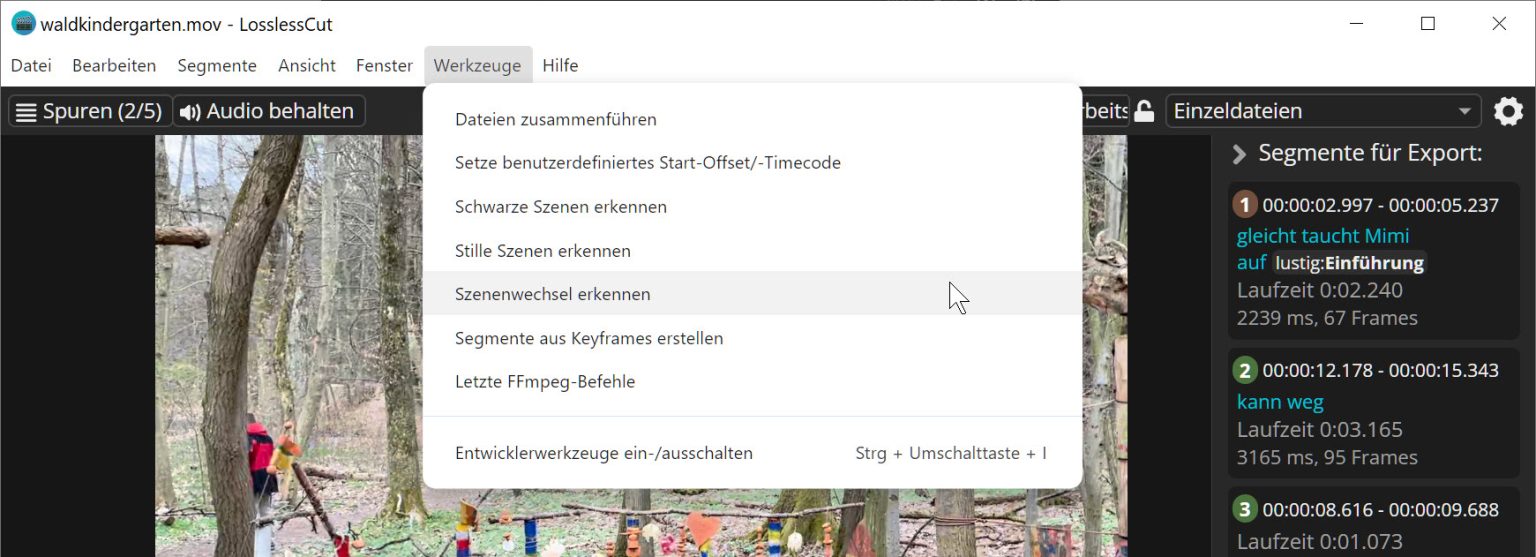 LosslessCut. Blitzschnell Videos bearbeiten. (Win, Mac, Linux) - Digital Cleaning