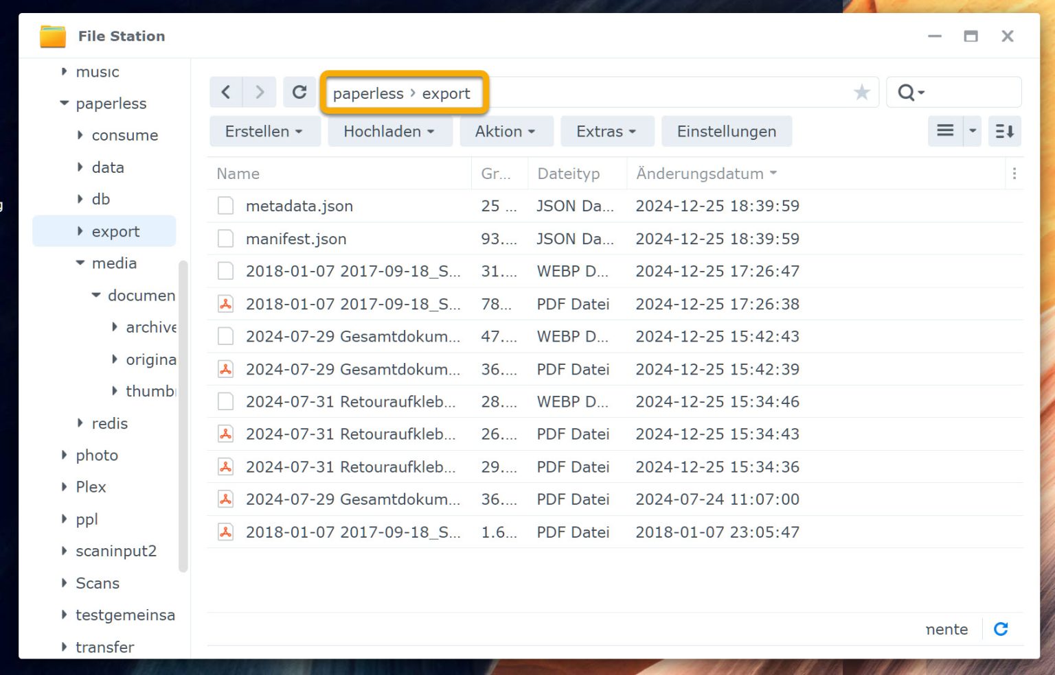 Paperless-ngx, Teil 18: Synology/NAS ohne Docker nutzen - Digital Cleaning